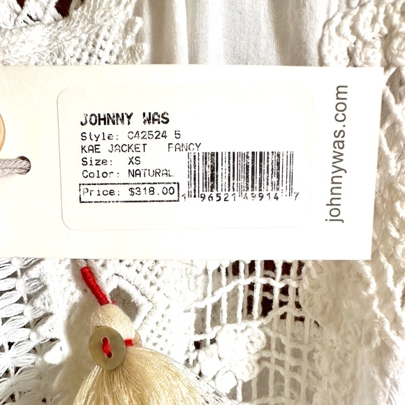 Johnny Was | Jackets & Coats | Johnny Was Kae Jacket Fancy In Natural ...